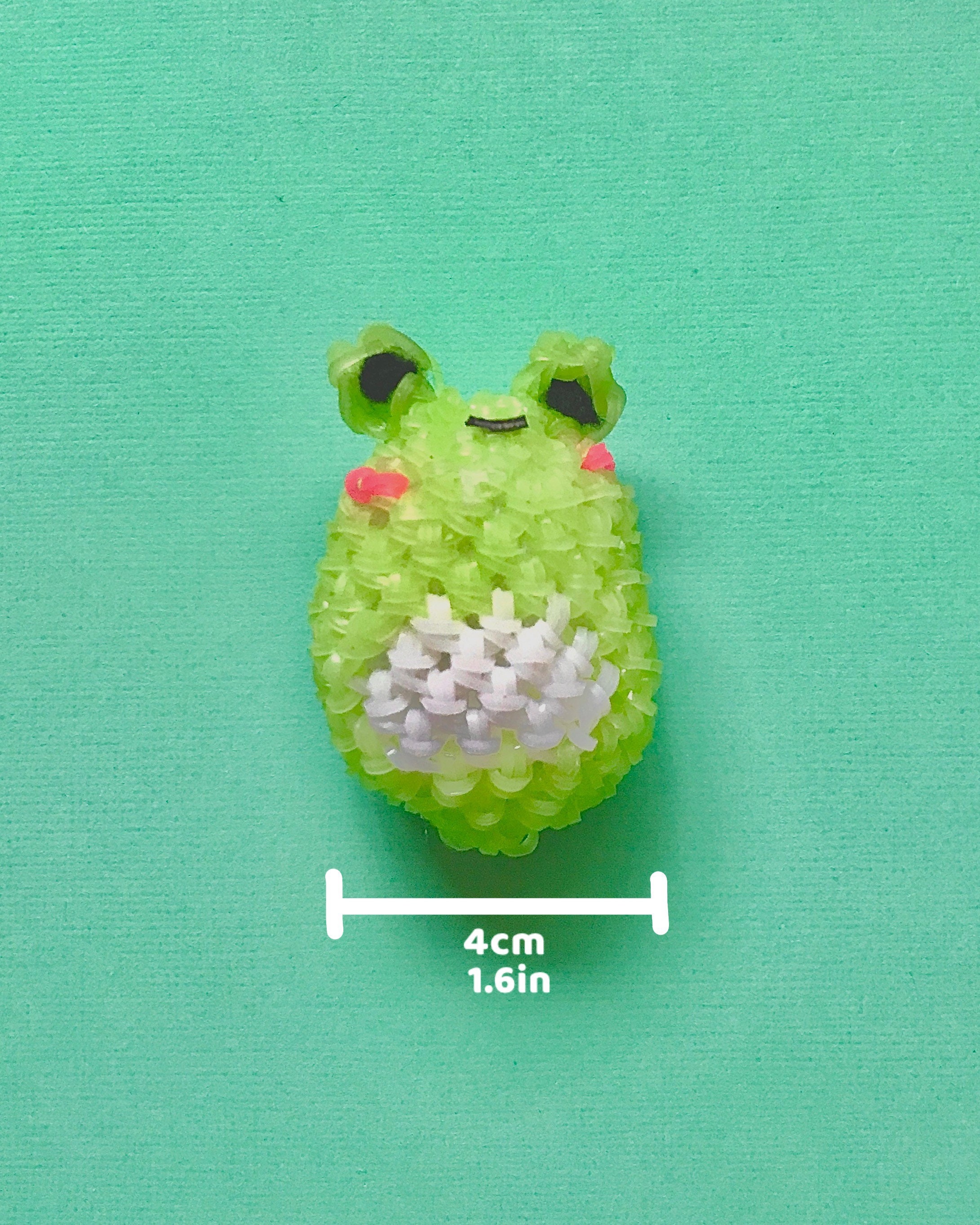 Adorable Rainbow Loom Frog Gift Collectible Loomigurumi Bands - Etsy