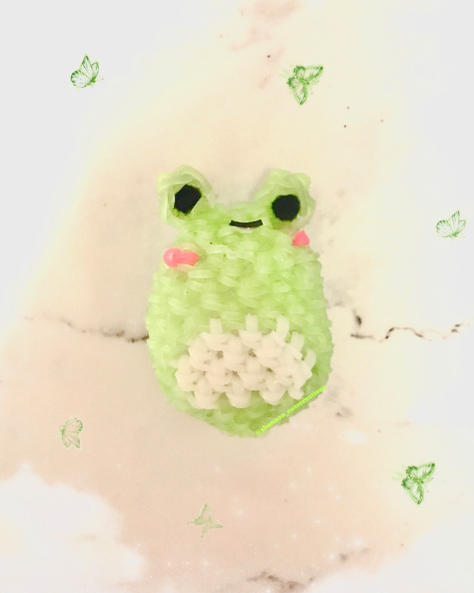 Adorable Rainbow Loom Frog Micromallow Squishmallow Gift - Etsy Canada