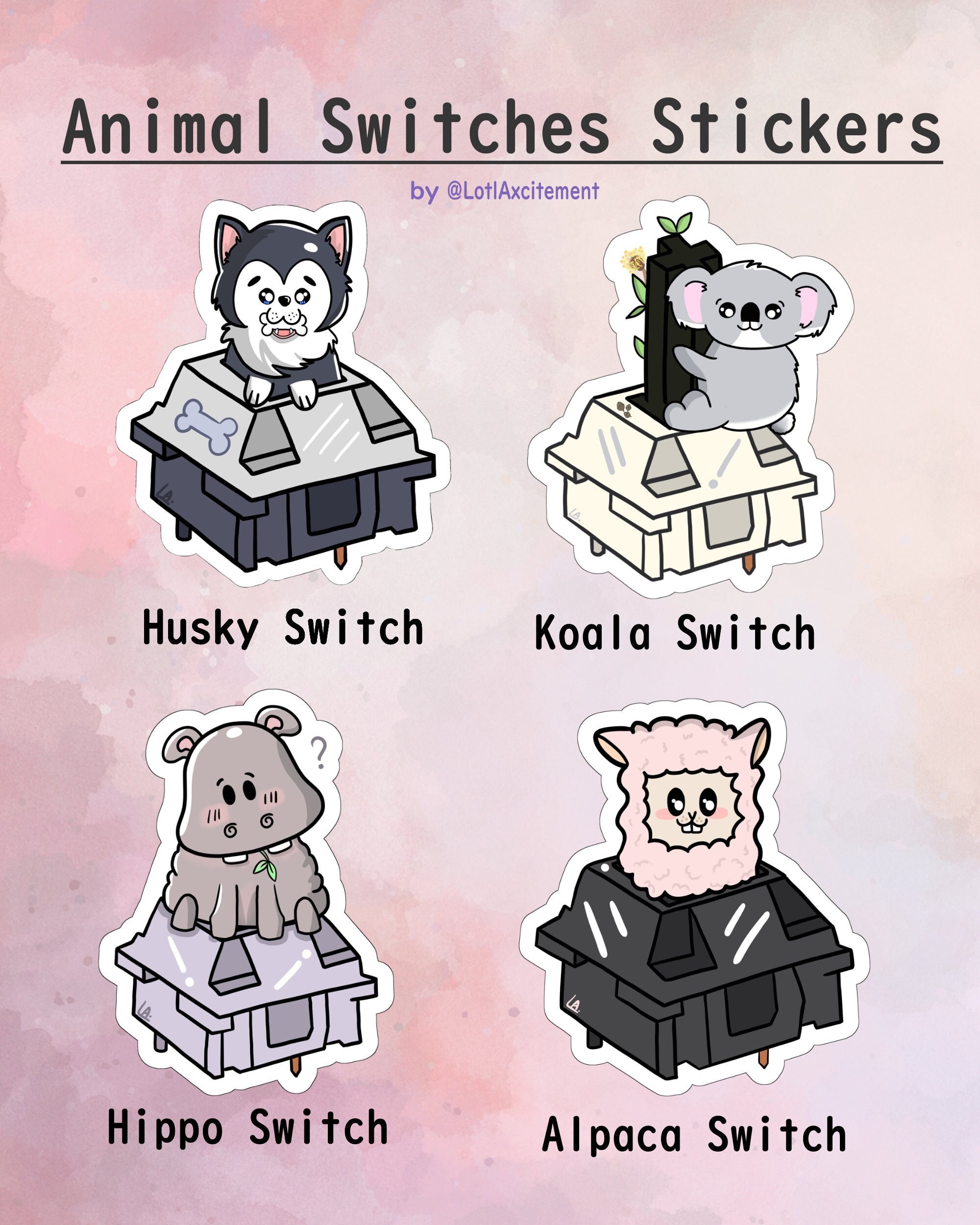 Mechanical Keyboard Linear Switches Tactile Switches Animal Switch ...