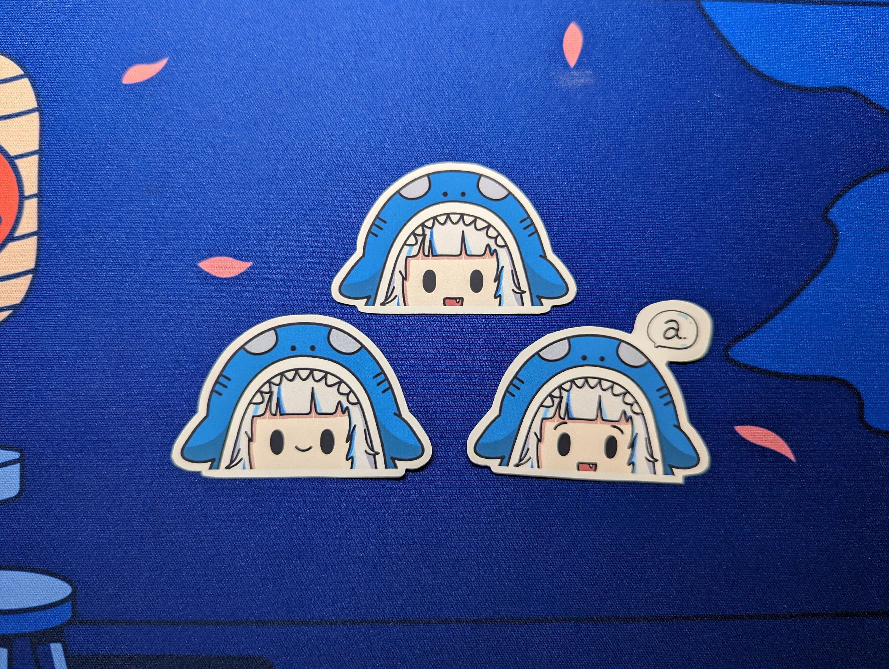 Idol Vtuber: Smol Gura Peeker Sticker Pack hololive - Etsy