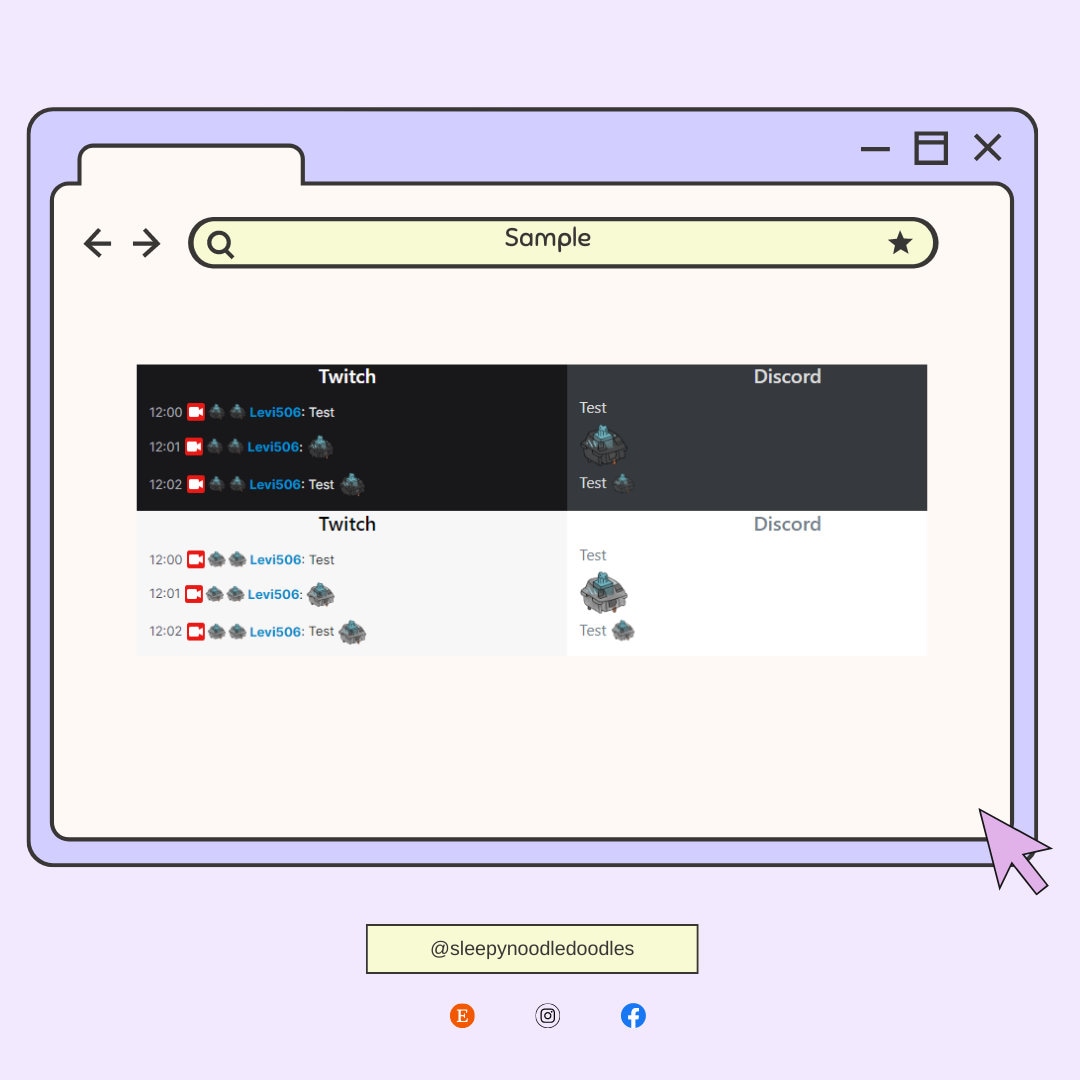 Tactile Switches Emotes and Badges (twitch and Discord and More!) - Etsy