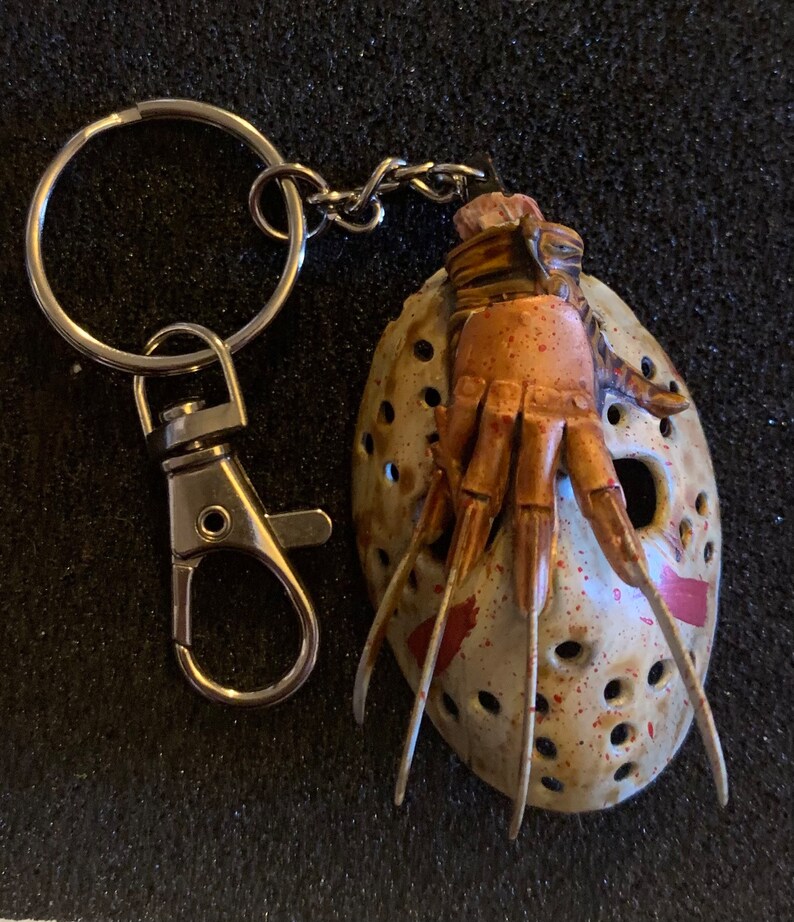 Freddy Vs Jason Key Ring - Etsy