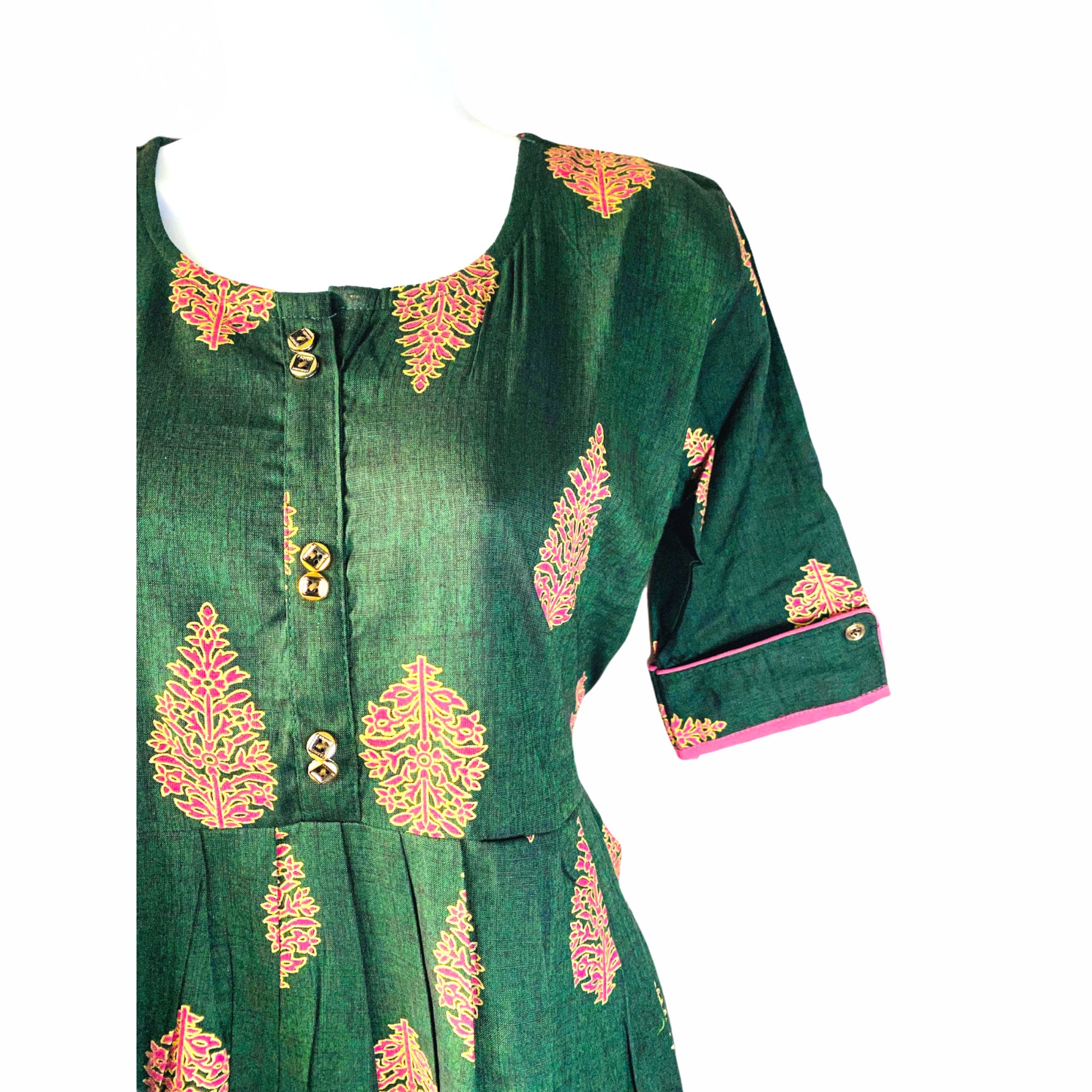 Indian Lenin Cotton Kurti for Women - Etsy