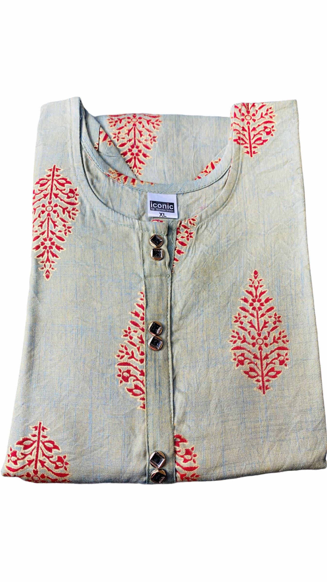 Indian Lenin Cotton Kurti for Women - Etsy