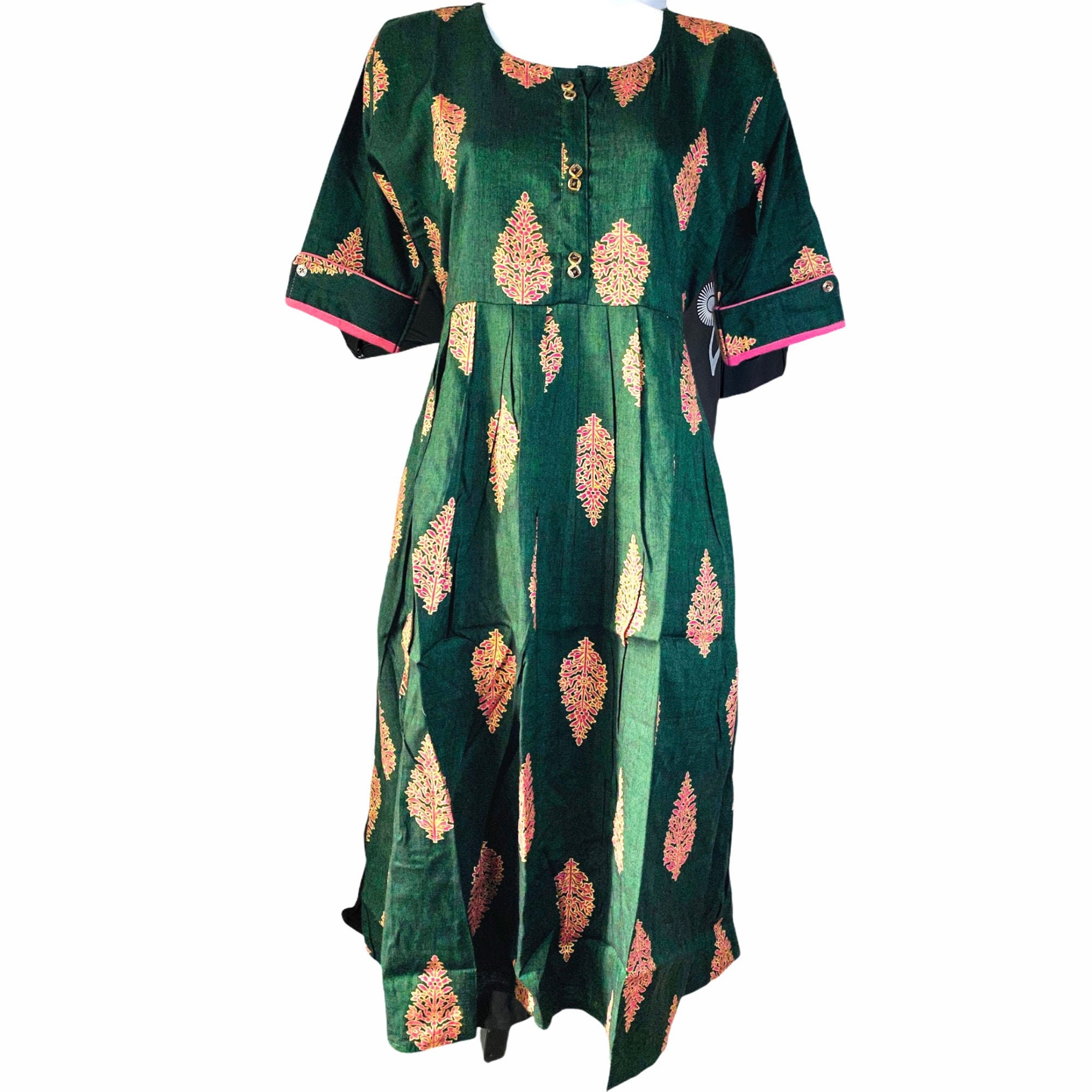 Indian Lenin Cotton Kurti for Women - Etsy