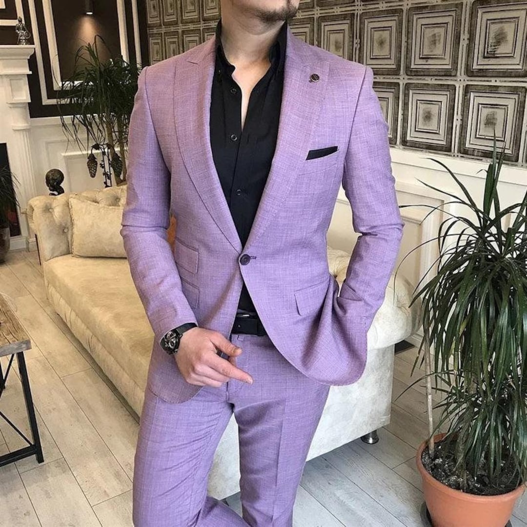 LAVENDER MEN SUIT Suit for Men Men Suit Latest Designer Suit Trendy ...