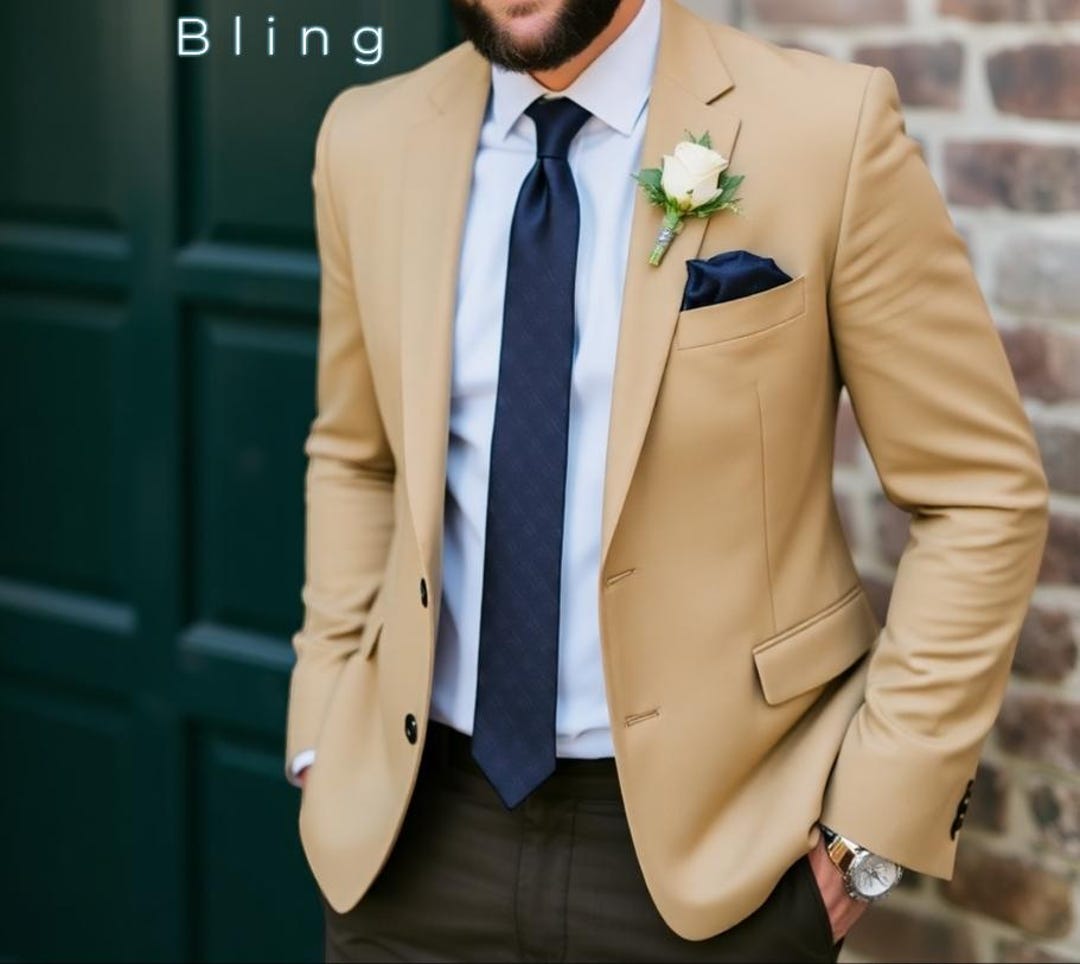 Men's Blazer - Groom Wedding Wear - Party Wear Jacket - Blazer for Men ...
