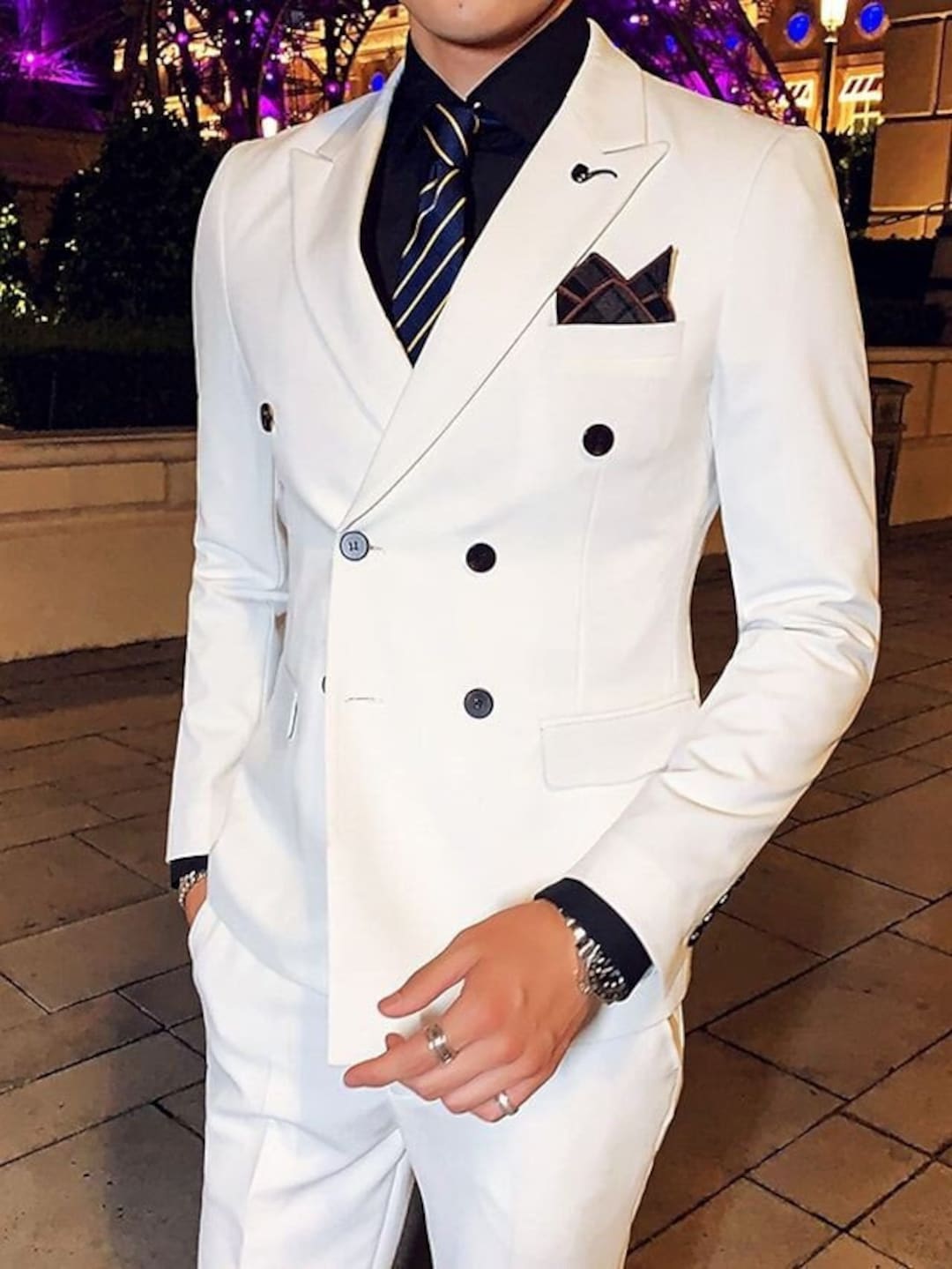 PARTY WEAR SUIT Men Suit Club Suits Groom Suits Designer Suits Men Formal Suit Double Breasted ...