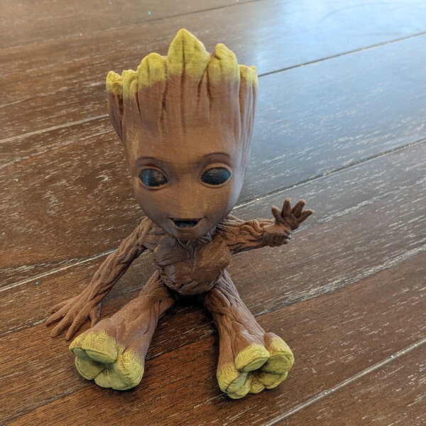 Baby Groot Planter - Etsy