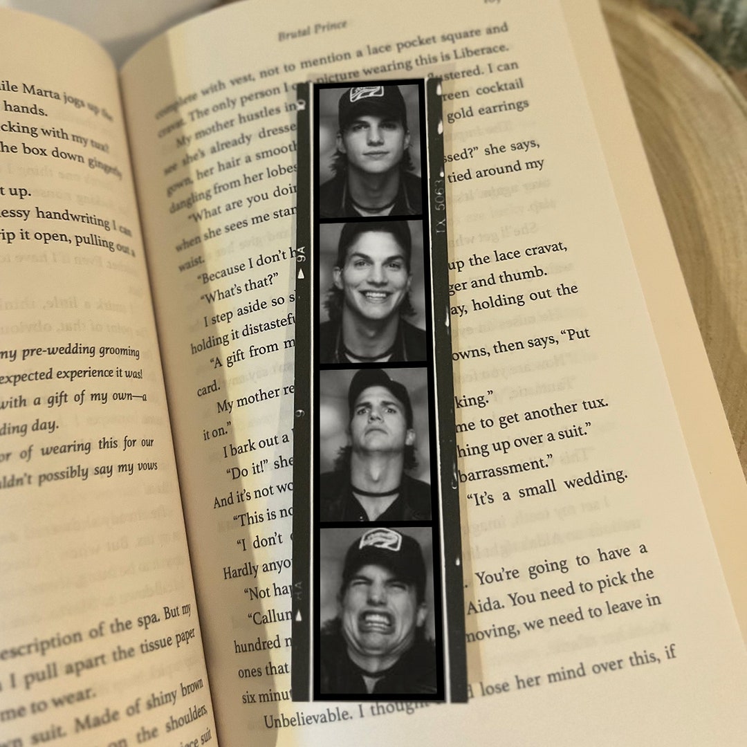 AK Bookmark Celeb, Icon Lover Instant Photo Booth Bookmark Book Lover ...