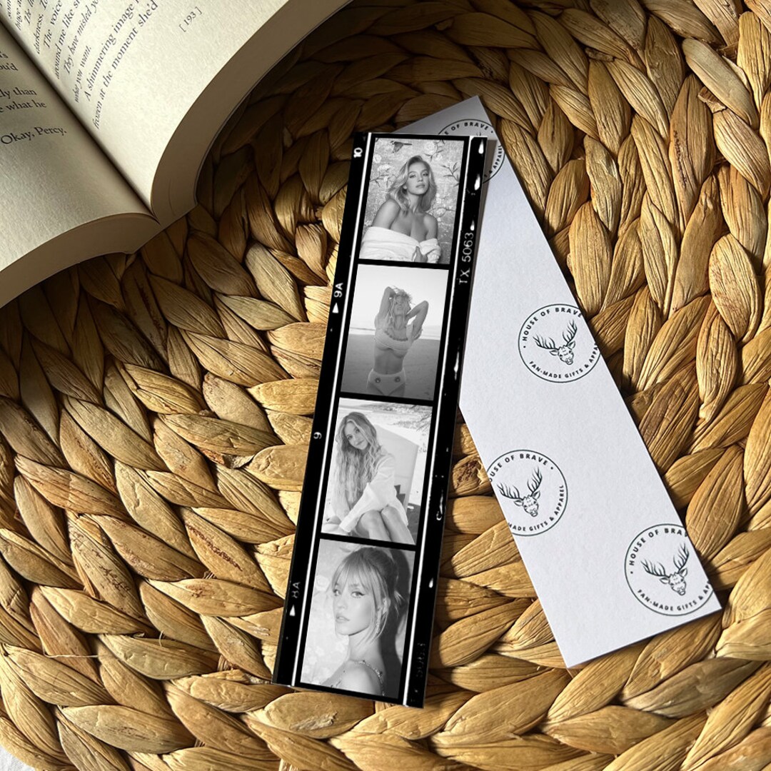 SS Bookmark Celeb, Icon Lover Instant Photo Booth Bookmark Book Lover ...