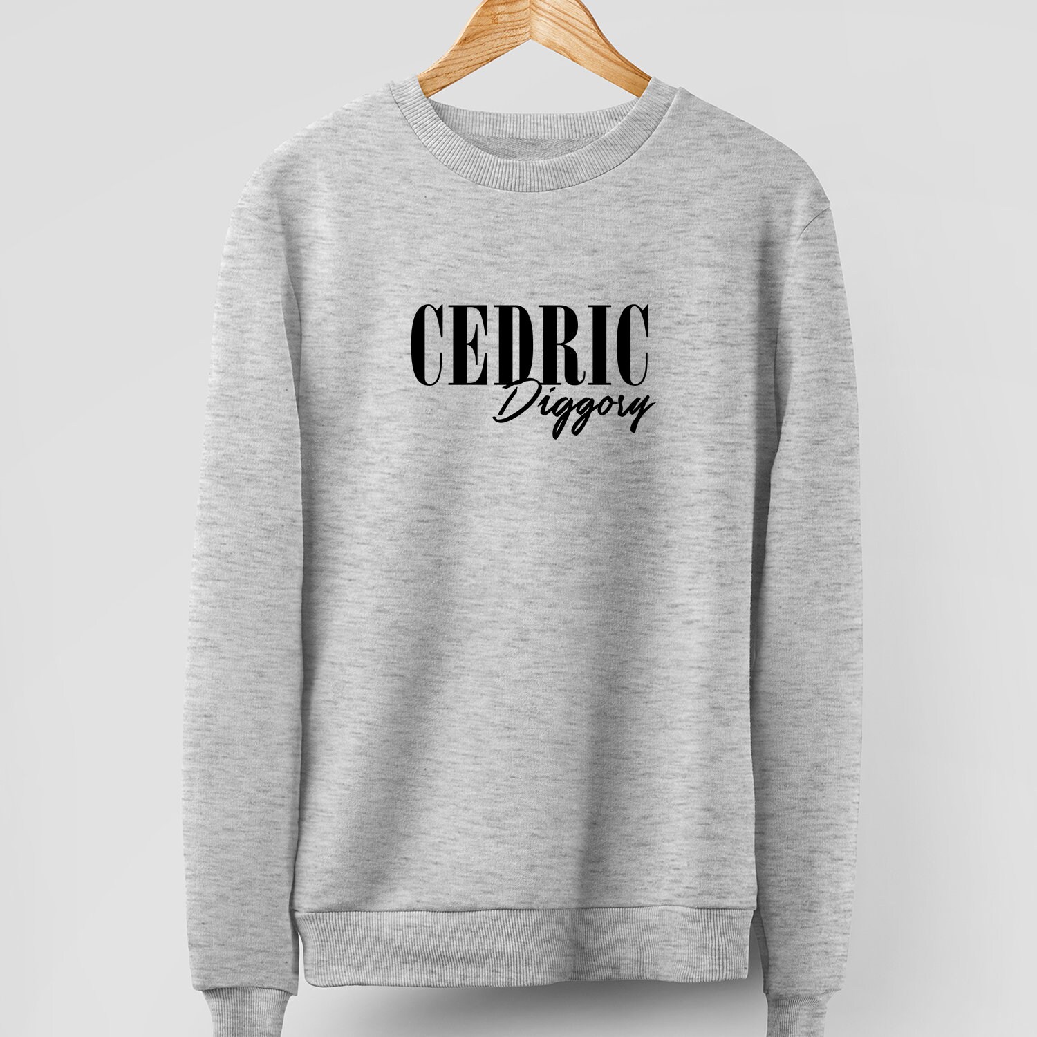 Retro Cedric DIGGORY Yellow Wizard School Crewneck Sweatshirt - Etsy