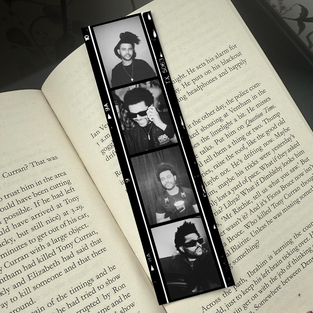 WKND Bookmark | Celeb, Icon Lover Instant Photo Booth Bookmark | Book ...