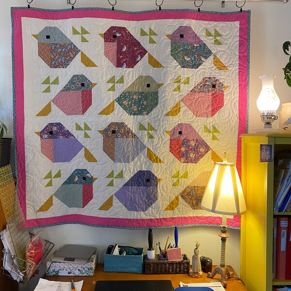 Bird Quilt - Etsy