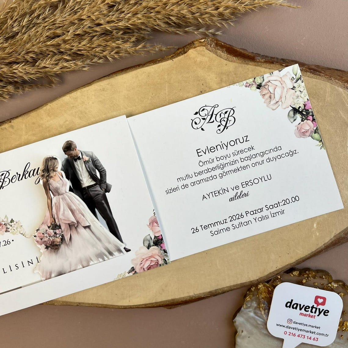 Sliding Wedding Invitation, Pull Animated Invitation Card, Special ...