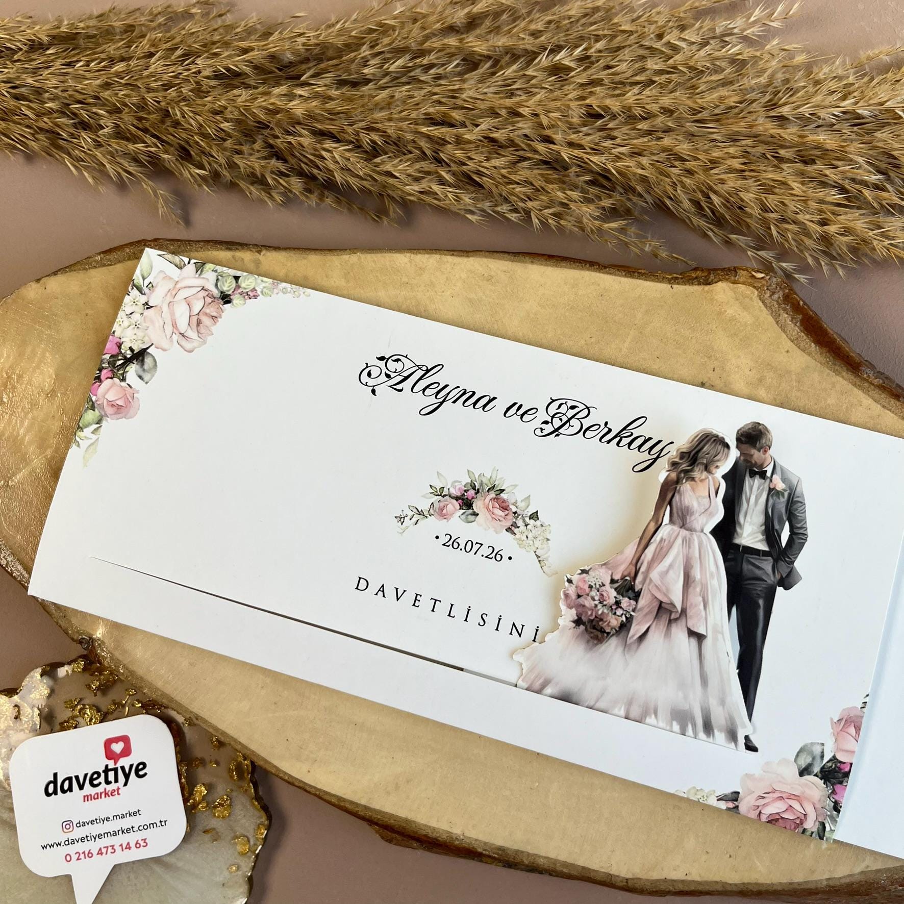 Sliding Wedding Invitation, Pull Animated Invitation Card, Special ...