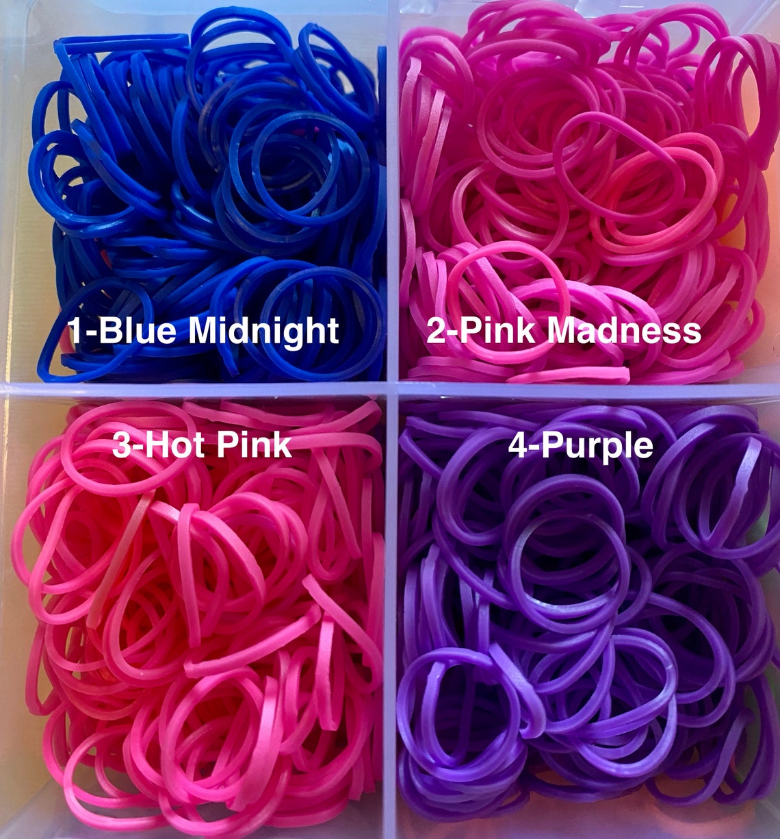 Custom Rubber Band Bracelets - Etsy