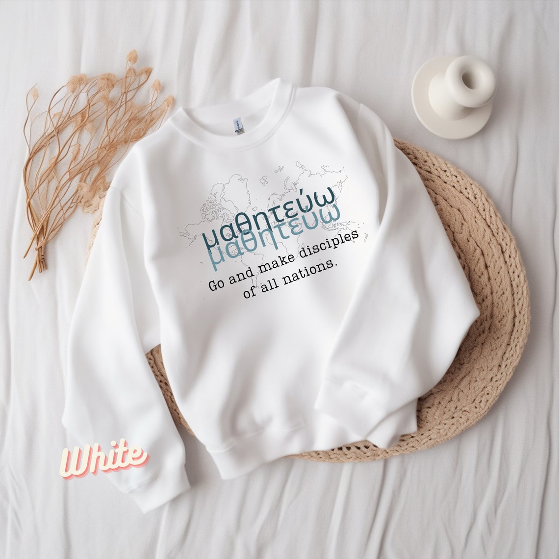 Go Make Disciples Verse Shirt Sweatshirttheology Shirtfaithgreekgift ...