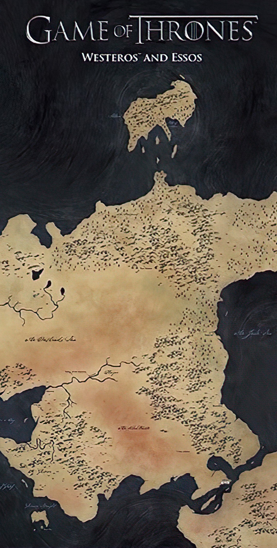 Westeros Map Poster: Game of Thrones Map Got Poster Seven - Etsy