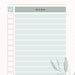 Greenery Planner/calendar/to Do List - Etsy