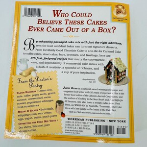 The Cake Mix Doctor by Anne Byrn Softback Baking Cookbook 1st Printing ...