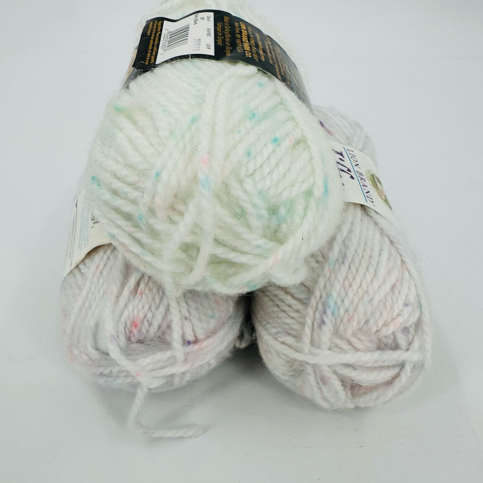 Vintage Lion Brand Baby Jiffy Quick & Easy Mohair Look Yarn SAVANNAH ...