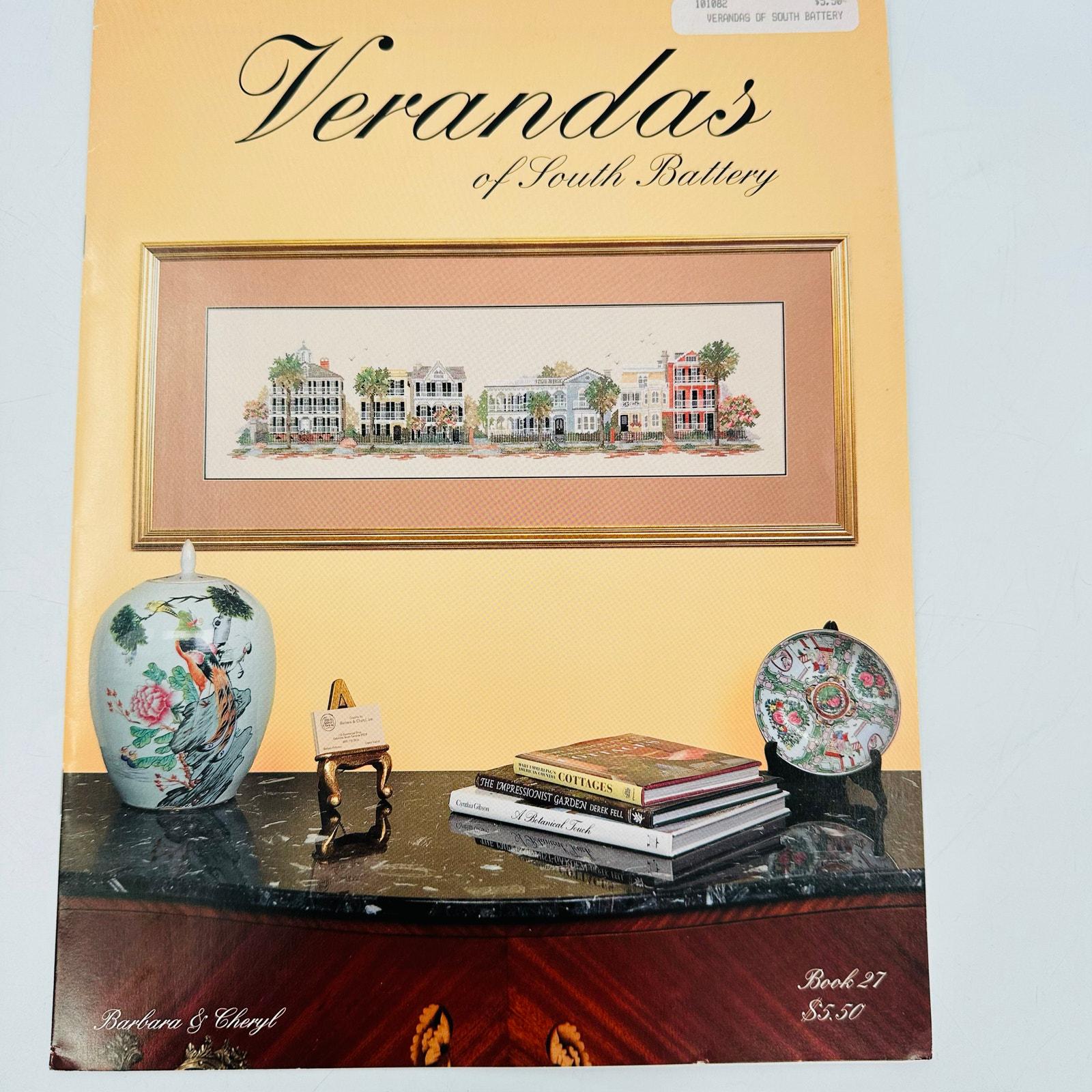 Verandas of South Battery Cross Stitch Chart by Barbara and Cheryl ...
