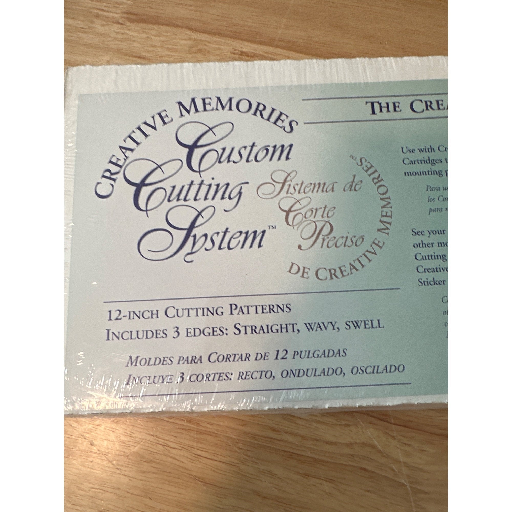 Creative Memories Patterns Custom Cutting System 12 Straight Wavy ...