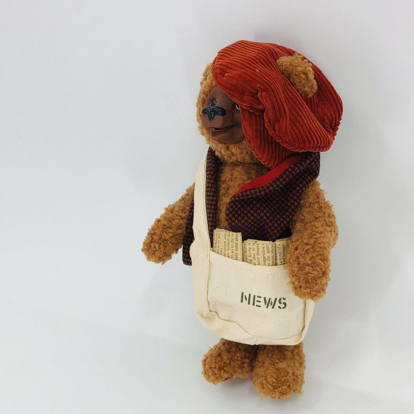 Gund Dill Cinnabear Newspaper Delivery Bear by Gisele Nash - Etsy