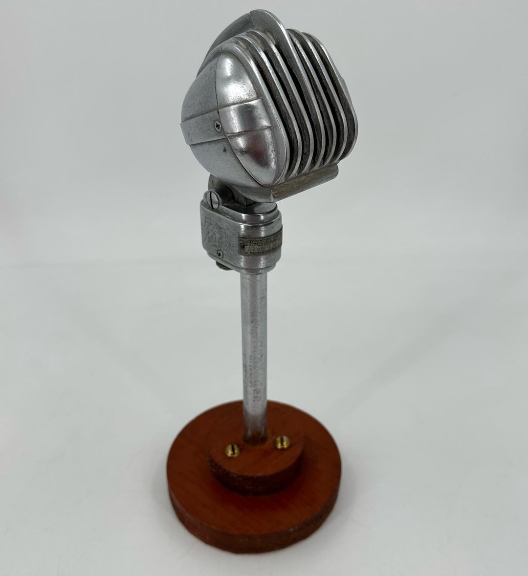 Turner Dynamics 33D Microphone Rare Vintage Item Untested Homemade Wood ...