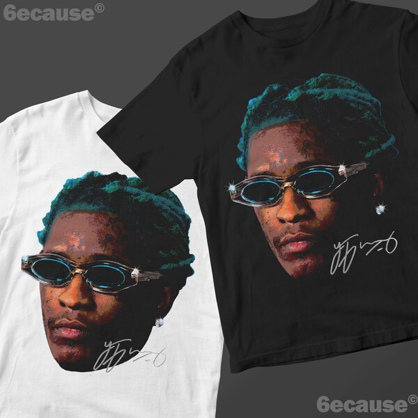 Blue Young Thug Shirt - Etsy