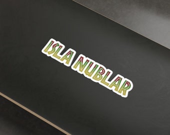 Isla Sticker - Etsy