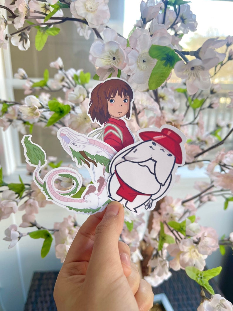 Spirited Away Sticker Pack I Chihiro I Haku I Radish Spirit - Etsy