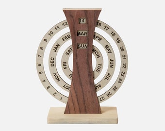 Wooden Calendar - Etsy