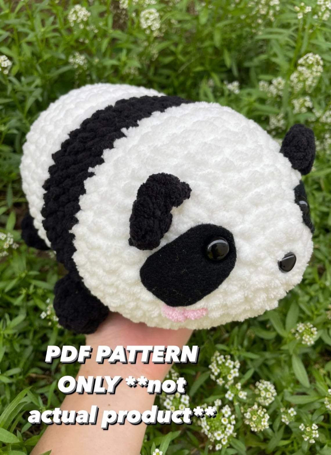 Chonky Panda Crochet Pattern PDF PATTERN ONLY - Etsy Australia