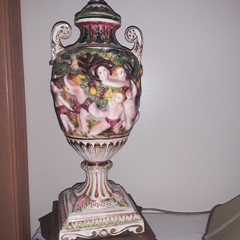 Capodimonte Urn - Etsy