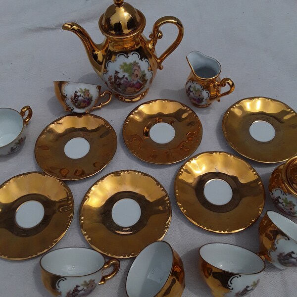 German Tea Set - Etsy
