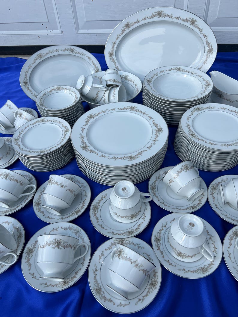 Vintage Sango Carousel China Set: 75-piece Service for 12 - Etsy