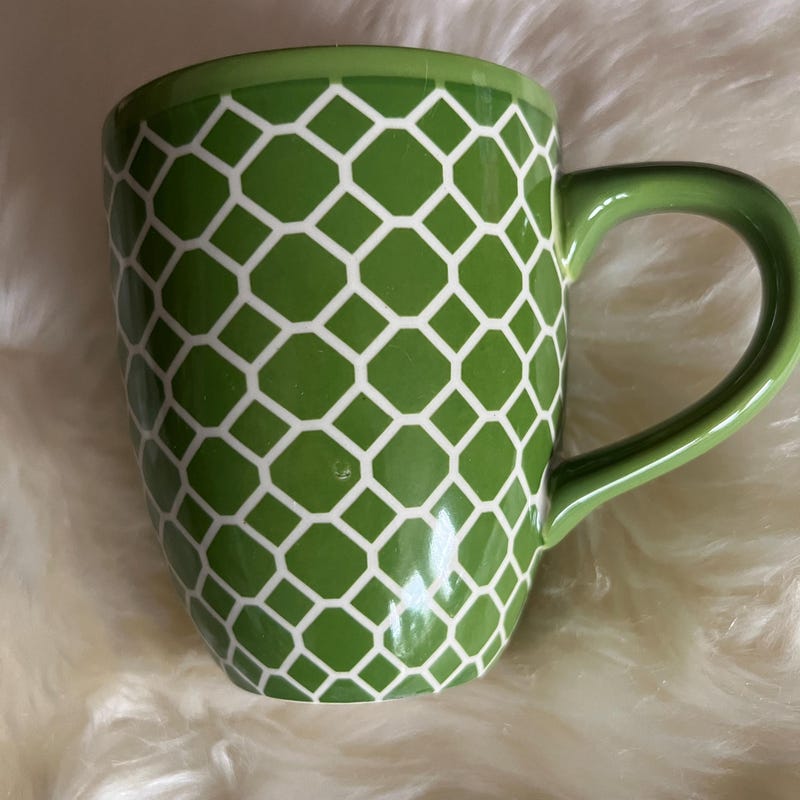 Geometric Mug - Etsy