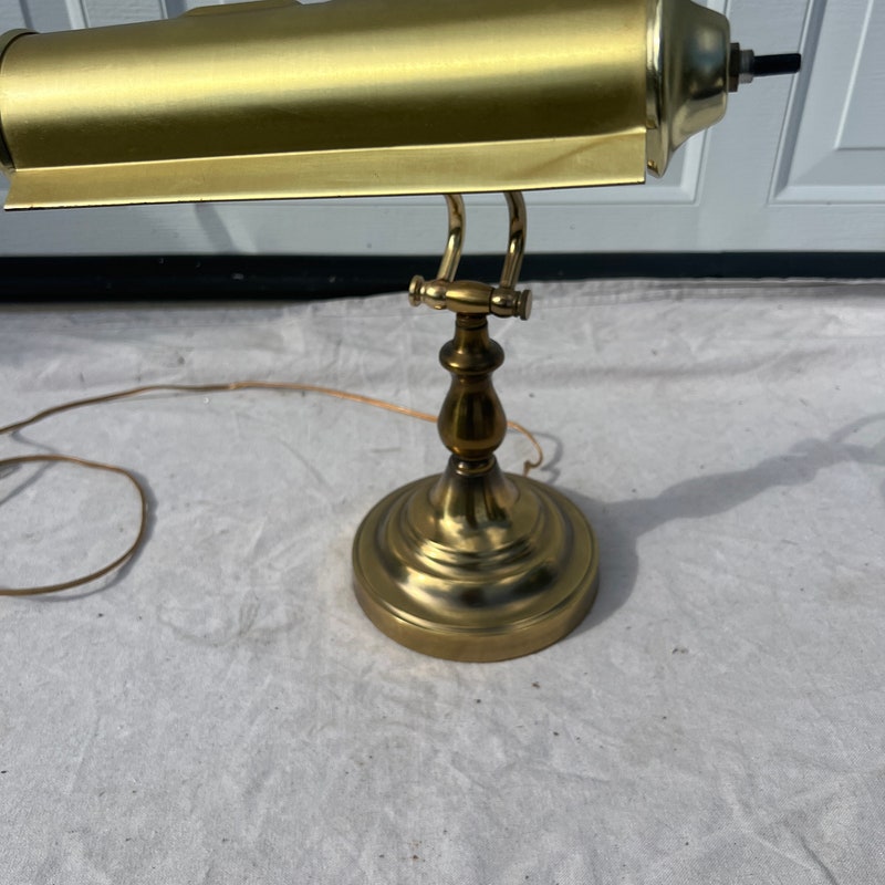 Brass Reading Lamp - Etsy