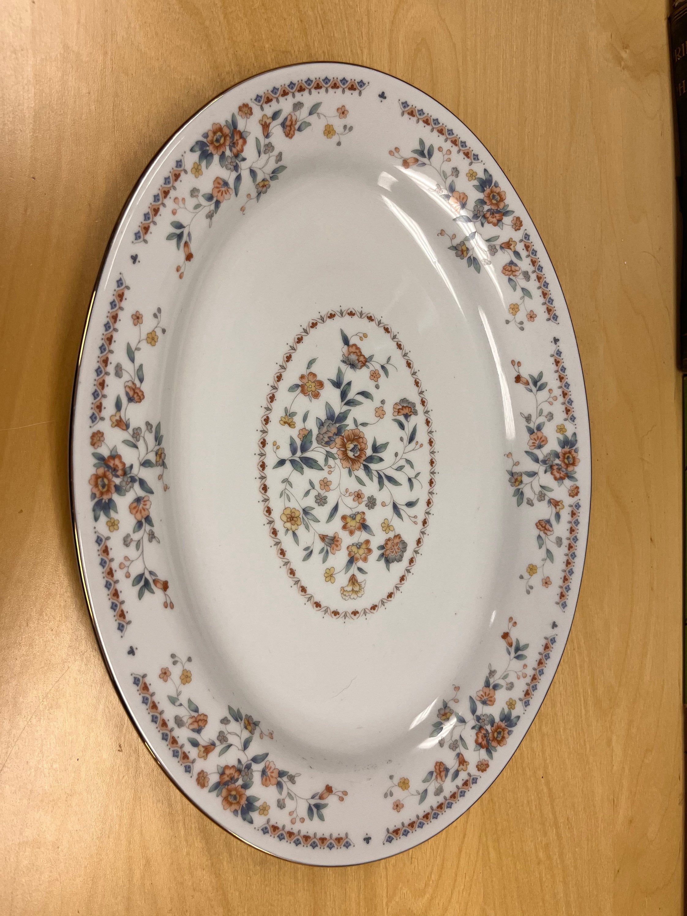Vintage Regency Fine China Platter Buckingham China 14 X 10“ - Etsy