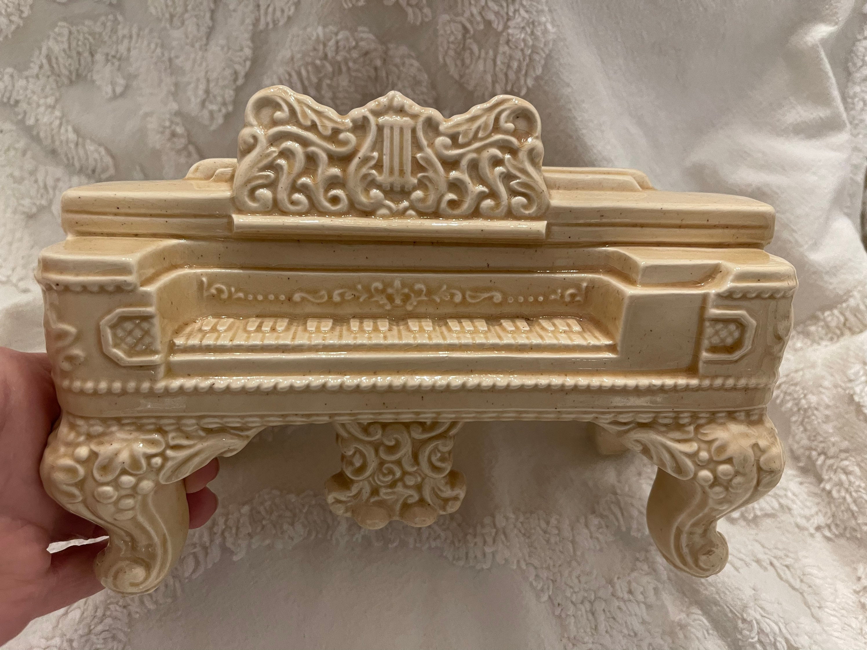 Vintage California Metlox Ceramic Piano Cookie Jar- No Lid - Etsy