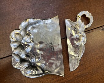 Antique Silver Dust Pan - Etsy