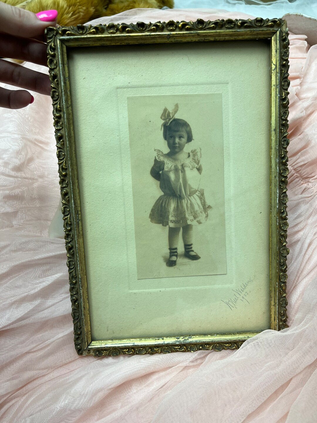 Vintage Frame and Vintage Portrait - Etsy