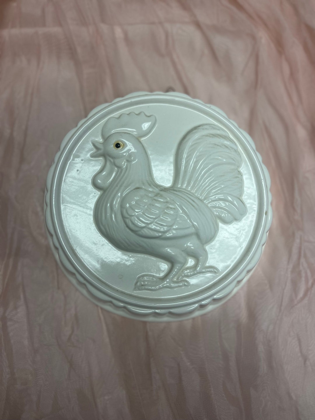 Vintage Rooster Baking Dish/wall Hanging - Etsy