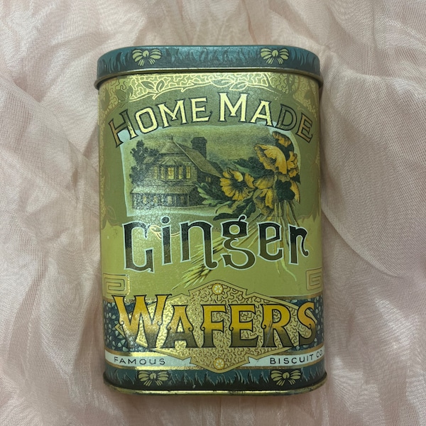 Ginger Wafers Tin - Etsy
