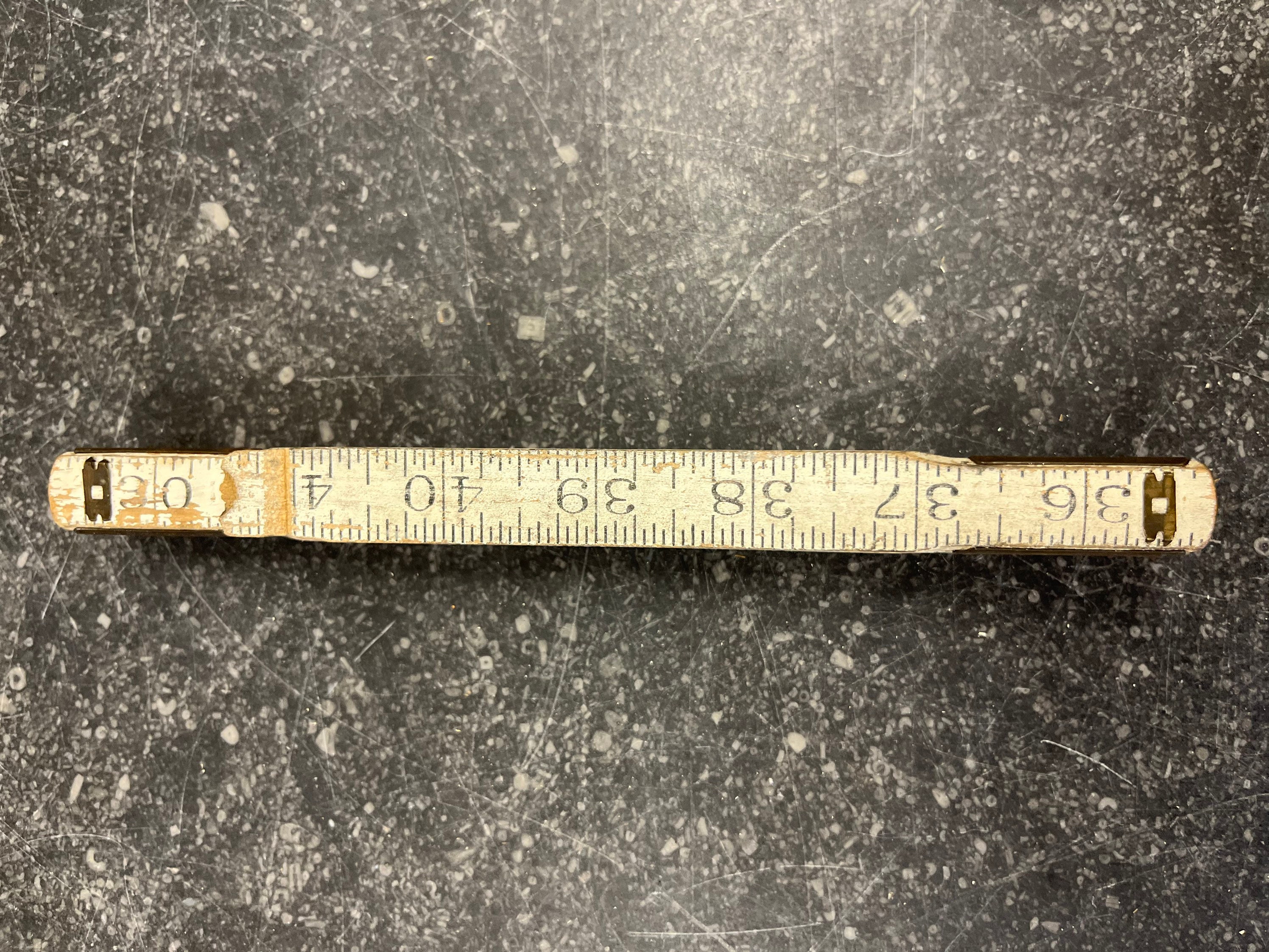 Vintage Wood Folding Measuring Stick - Etsy