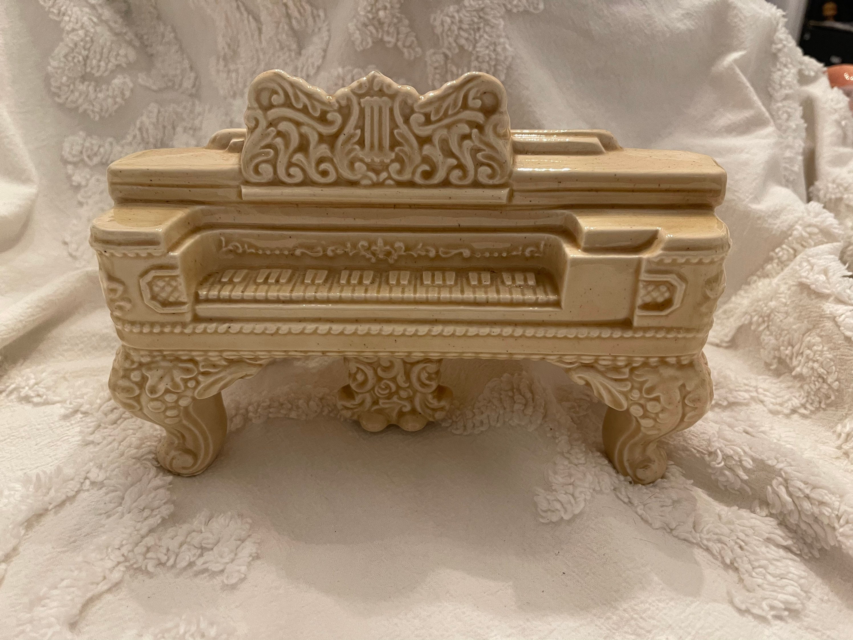 Vintage California Metlox Ceramic Piano Cookie Jar No Lid - Etsy