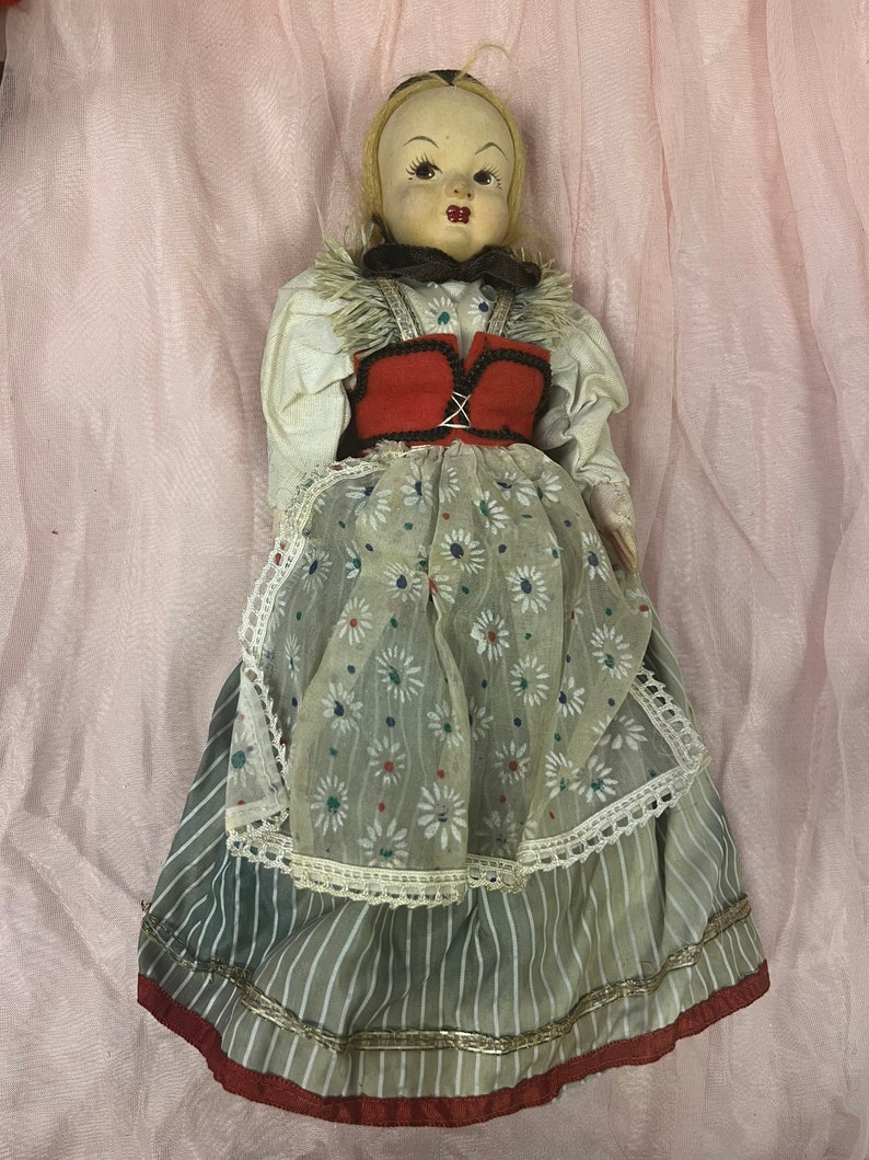 Vintage, Soft Bodied 11 Inch Doll - Etsy