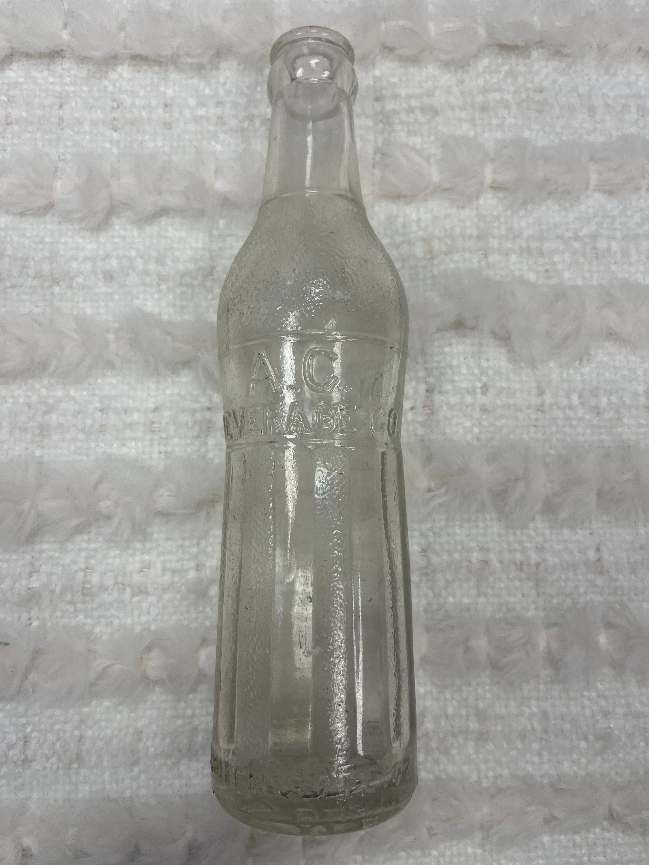 Vintage 1940s Soda Bottle - Etsy